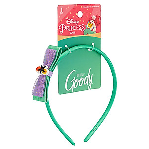 GOODY Ouchless Headband For All Hair Types - Disney Princess, Ariel - Comfort Fit for All-Day Wear - Beautiful Design for Instant Style - Pain-Free Hair Accessories for Women, Men, Boys & Girls
