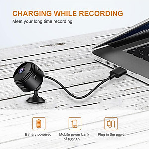 Enzemit A9 Mini Camera WiFi 1080P HD IP Camera Home Security Magnetic Wireless Mini Camcorder Micro Video Surveillance Camera with IR Night Vision