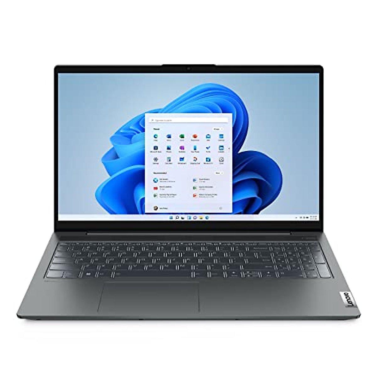Lenovo 2023 Ideapad 5 15.6" FHD IPS Touchscreen Laptop AMD 8-Core Ryzen 7 5825U 16GB DDR4 512GB M.2 NVMe SSD AMD Radeon Graphics HDMI WiFi AX BT USB-C Fingerprint Backlit Grey Windows 11 w/RE USB