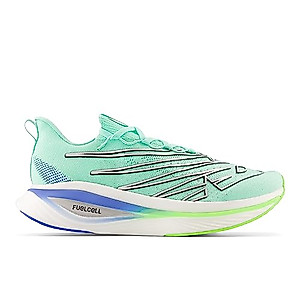 New Balance Men's FuelCell SuperComp Elite V3 Running Shoe, Bright Mint/Pixel Green, 10.5