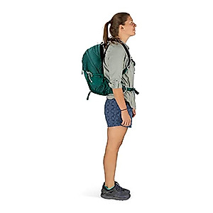 Osprey Tempest 20L Women's Hiking Backpack with Hipbelt, Jasper Green, WM/L