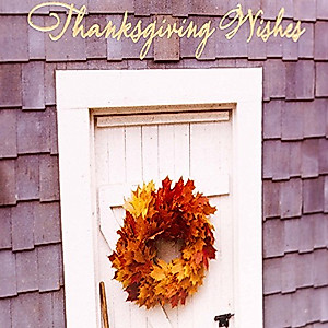 Hallmark Thanksgiving Cards Assortment, Fall Icons (6 Cards with Envelopes)