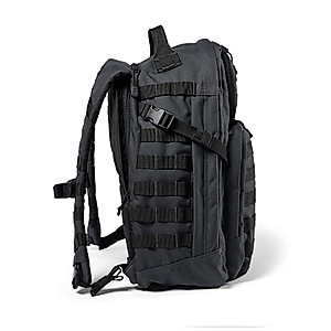 5.11 Tactical Backpack, Rush 24 2.0, Military Molle Pack, CCW with Multiple Compartments, 37 Liter, Medium, Style 56563, Double Tap