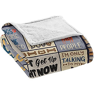 Dog Mom Gifts For Women, Dog Mom Gifts Throw Blanket 50"x60", Dog Lovers Gifts For Women, Gifts For Dog Lovers Women, Gifts For Dog Moms, Dog Mom Gift, Gift For Dog Lover, Best Gifts For Dog Owners