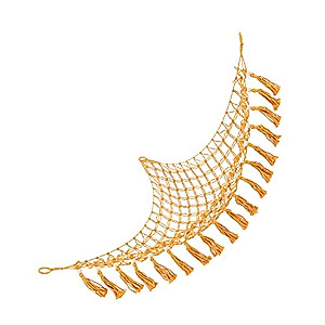 Stuffed Animal Storage Net, Macrame Toy Plush Toy Net Hammock Easy to Install Animals Corner Hanging Stuffed Animal Storage Holder Space Saving Tassel Toys Bedroom Storage Hammock (Autumn Yellow)