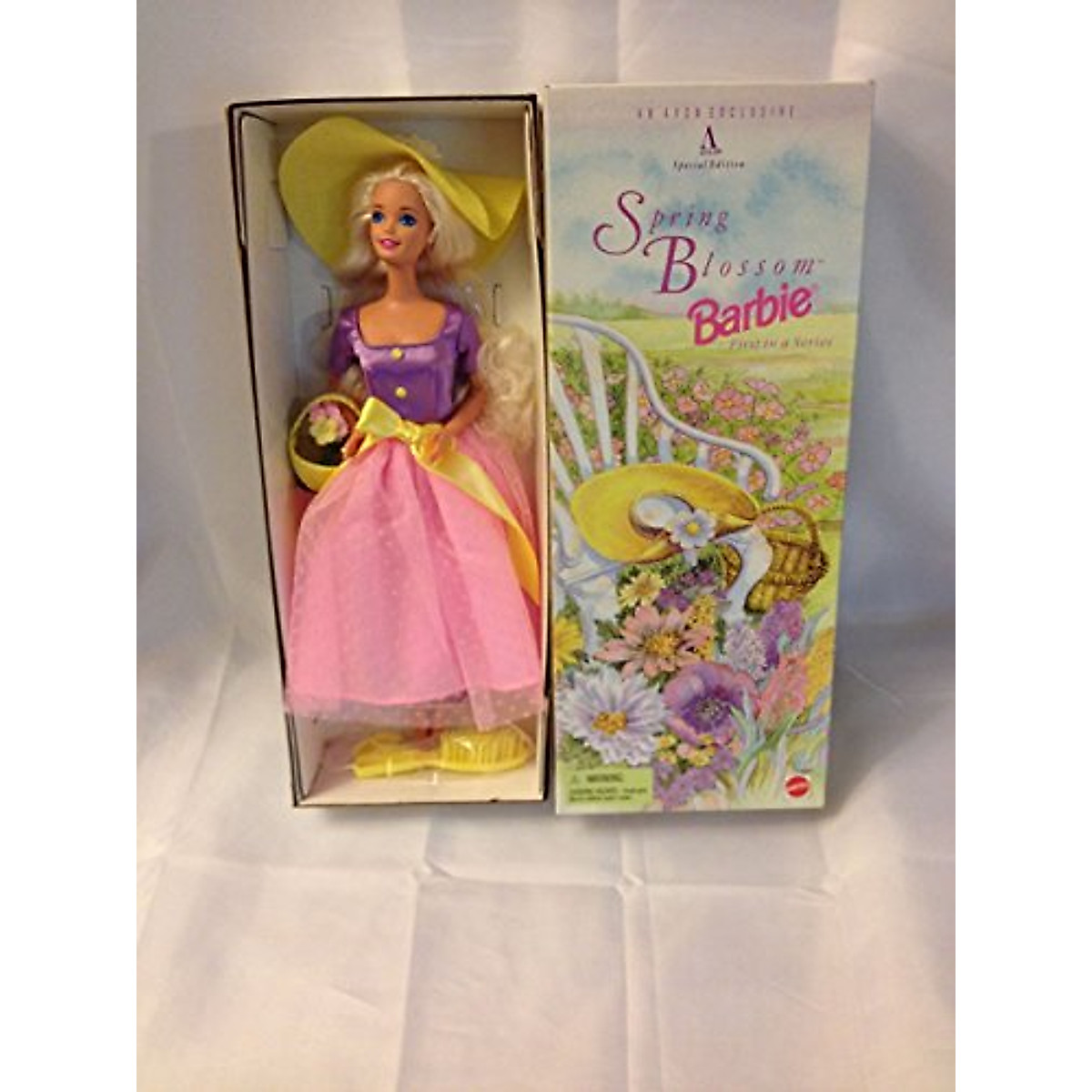 Spring Blossom Barbie Doll: Avon Exclusive Special Edition, Flower Theme, Ages 3+