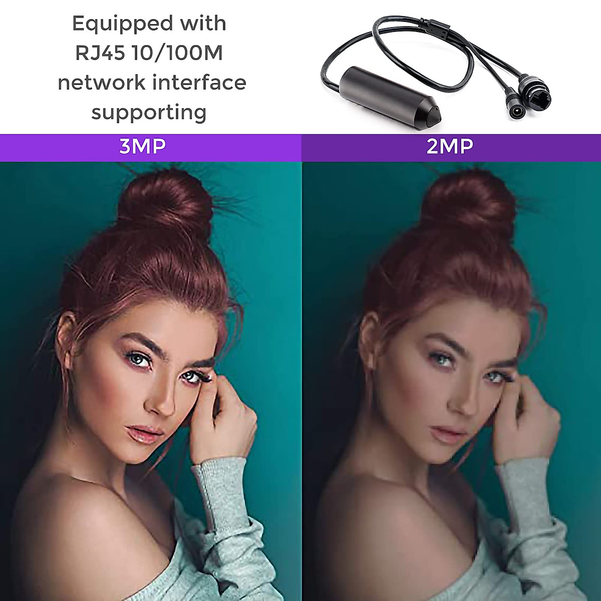 PEGATISAN 3MP 3.7MM Lens Bullet IP Camera Mini IP Camera P2P Remote View CCTV Video Cam Security Camera H.265 /H.264