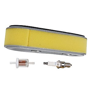 SGBTB Air Filter Spark Plug for Honda GXV120 GV200 HR194 HR195 HRA214 HRA215 HRC215 HR21 Lawn Mower 17210-ZE6-505 17210-ZE6-003