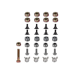 Mikatesi 99-9313 Snow Blower Rubber Paddles 2PCS for Toro CCR 99-9313 Power Clear 621 721 Snowblower with Scraper Bar 133-5585 Hardware Kit & Carburetor Kit