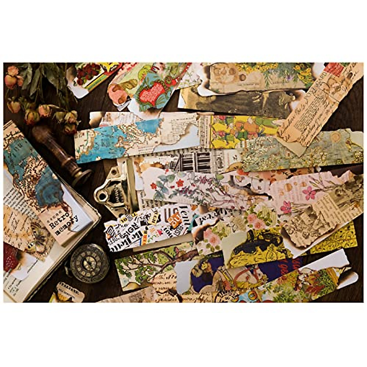 Vintage Retro Memory Funny Bookmarks, 30 PCS (Memory)