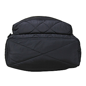 MARC JACOBS black quilted backpack M0011321, 11.5" (L) x 14" (H) x 4" (W)
