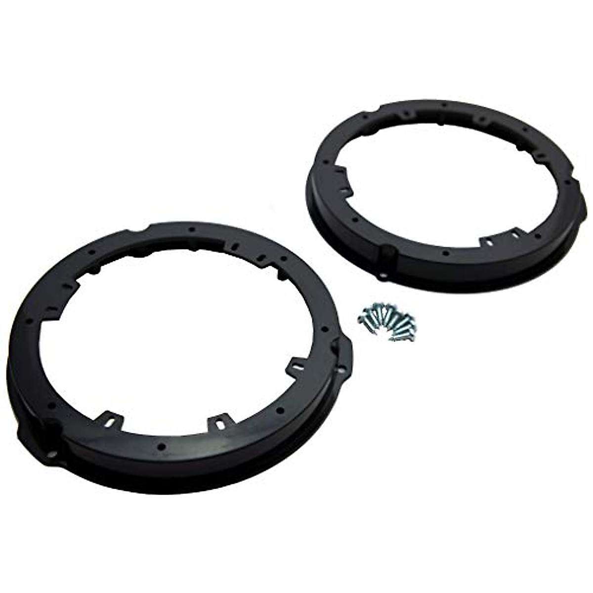 Harmony Audio Compatible with 2013-2018 Ford Escape HA-825605 Factory to Aftermarket 6 1/2" 6.5" Speakers Adapter Kit