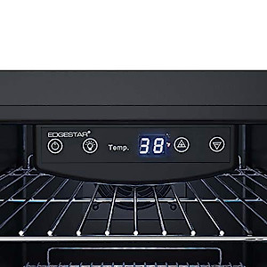 EdgeStar BWC91SS 17 Inch Wide 80 Can Capacity Extreme Cool Beverage Center