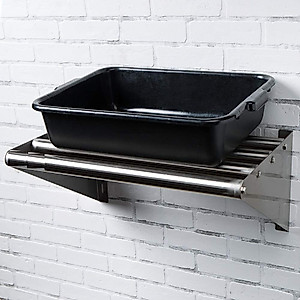 Commercial Stainless Steel Tubular Wall Shelf 14 x 60