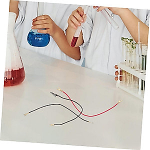 KICHOUSE 1 Set Battery Experiment Kit Fruit Experiment Tools Fruit Battery Experiment Supplies Anode for Zinc Electroplating Electrode Strips Fruit Battery Experiment Anode Copper