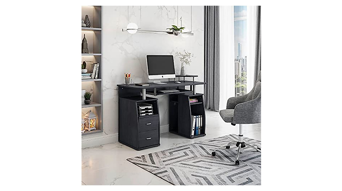 Techni Mobili Computer Desk - Stylish & Functional Workstation