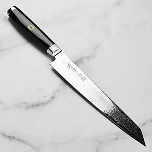 Enso SG2 Slicing Knife - Made in Japan - 101 Layer Stainless Damascus, 9"