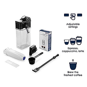 De'Longhi ECAM22110SB Coffee Maker, 13.8", Silver