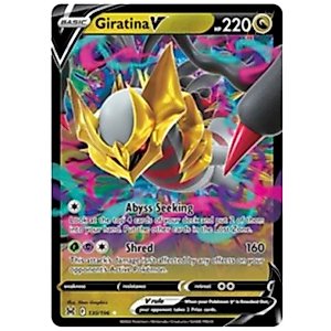 Giratina V - 130/196 - Ultra Rare - Lost Origin - NM/M