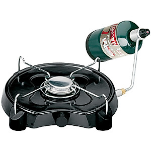 Coleman PowerPack Propane Gas Camping Stove, 1-Burner, High-Efficiency 7500 BTU, Portable and Compact, Perfect for Camping, Hunting, and Backpacking