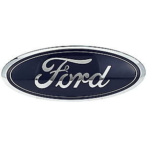 Genuine Ford AA8Z-9942528-A Nameplate DARK BLUE, 9 x 3.5 INCHES