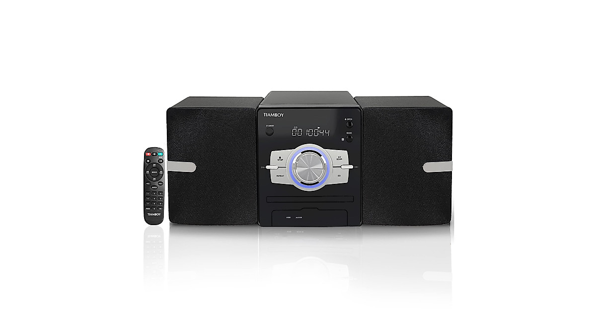 Compact 30W Hi-Fi Micro CD Stereo System with Bluetooth