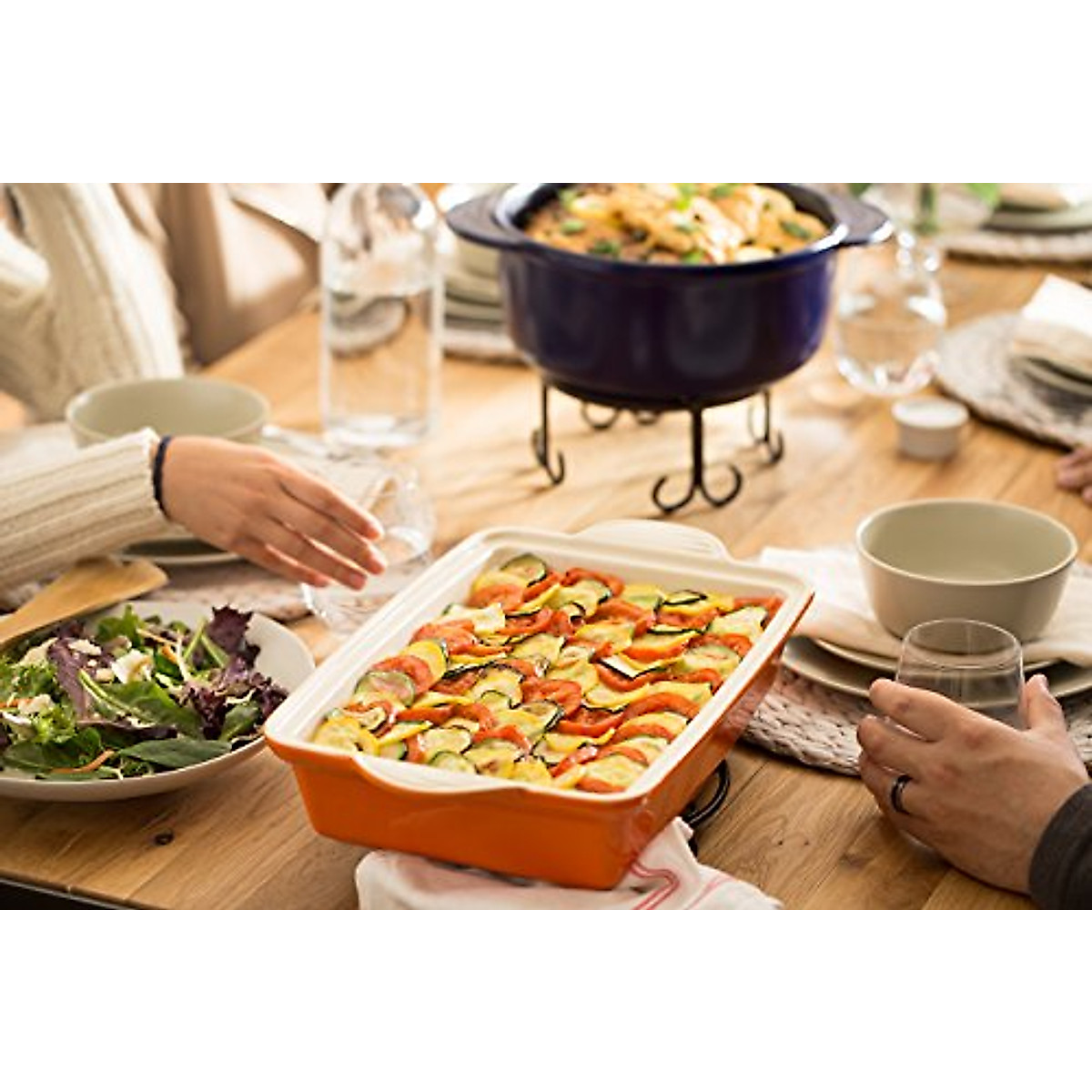 Aroma Housewares DoveWare Dutch Oven, 2.5 quart, Cobalt Blue