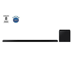 SAMSUNG HW-S800B 3.2.1ch Soundbar with Wireless Dolby Atmos DTS:X, Black (2022) HW-S800B/ZA Bundle with Sony RF400 Wireless Home Theater Headphones and 2 Deco Gear HDMI Cables