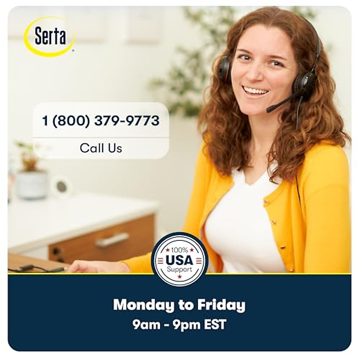 Serta Copenhagen 78" Sofa - Pillowed Back Cushions and Rounded Arms, Durable Modern Upholstered Fabric - Navy Blue