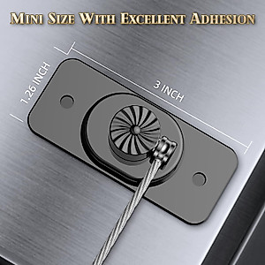 TOASAM Black Combination Lock - Effortless Access Control, Advanced Locking Mechanism, Customizable Security Codes, Childproofing, Versatile Application