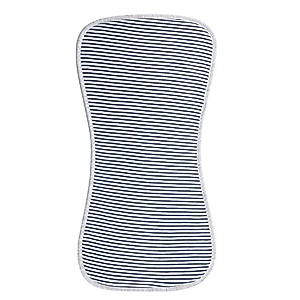 Hakochia Burp Cloths for Baby Boy Organic Cotton Large Burp Clothes Extra Absorbent Soft Burping Rags Spit Up Cloth Sets for Newborns 8 Pack