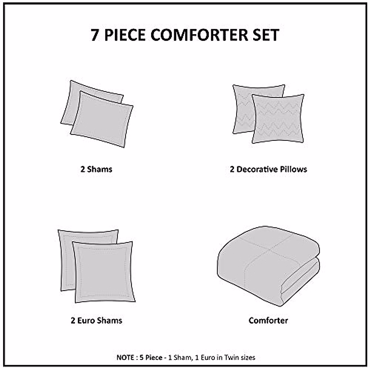 Madison Park Nisha Sateen Cotton Comforter Set, Breathable, Soft Cover, Trendy, All Season Down Alternative Cozy Bedding with Matching Shams, King/ California King, Orange 7 Piece