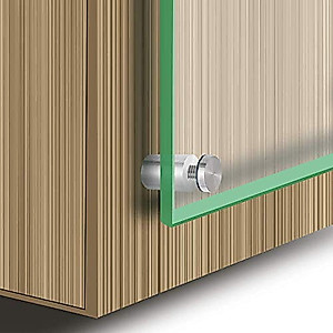 Stainless Steel Standoff Screws, 20Pcs 1/2 x 1 Inch Wall Standoff Sign Holders Screws, Mounting Glass Hardware for Hanging Acrylic Picture Frame, Advertising Screws Kit