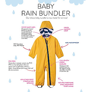 Hatley Baby Rain Bundler, Lilac, 2-3 Years