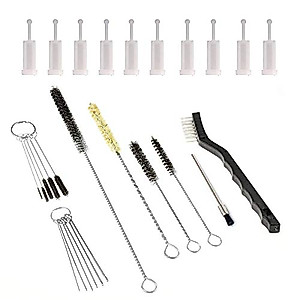 Terberl 27 Piece Spray Gun Cleaning Kit with Spray Gun Filters, Paint Gun Cleaning Kit Airbrush Cleaning Kit for HVLP Gravity, Suction, Detail Paint Guns, Airbrush, Air Paint Spray Gun