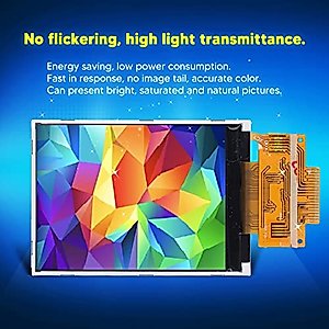 Display Screen Monitor, TFT 2.4in 240x320 IPS LCD Display Module for Repair