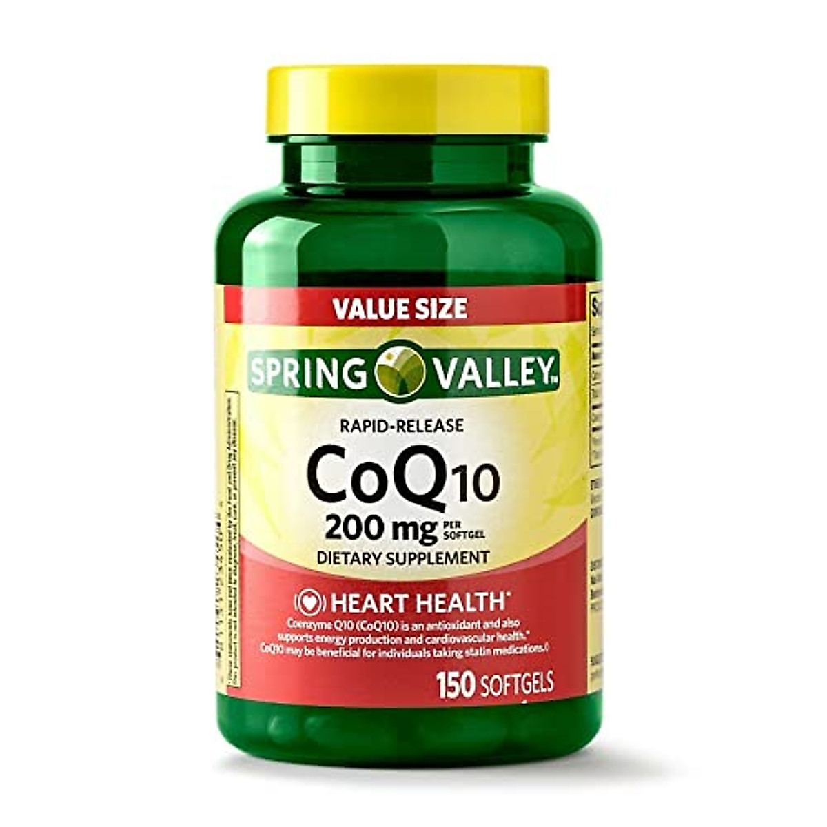 Spring Valley, CoQ10, 150 softgels, 200 mg