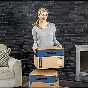 Bankers Box SmoothMove Prime Moving Boxes, Medium, 8-Pack, (0062806)