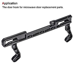MECCANIXITY Microwave Door Hook Latch Replacement Part 130mm x 50mm x 12mm