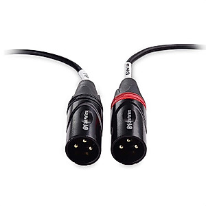 Senor Cable 3.5mm 1/8 Inch TRS to 2 XLR Cable, Male to Male Aux to Dual XLR Breakout Cable - (10 Feet)