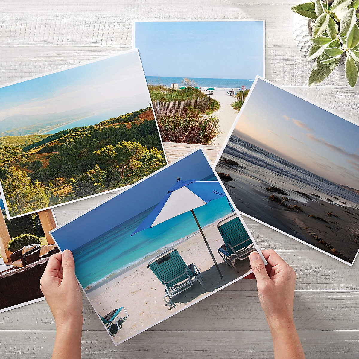 Pen+Gear GLOSSY PHOTO PAPER 8.5" x 11" 50 SHEETS 8.5mil for INKJET PRINTERS Letter Size INSTANT DRY