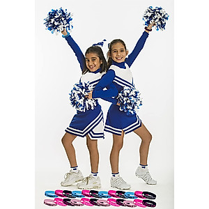 36PCS Cheerleading Party Rubber Bracelets, Sport Cheerleading Game Girl Cheer Dance Party Baby Shower Birthday Party Supplies Decorations Gifts Goodie Bag Favors Inspirational Silicone Wristbands