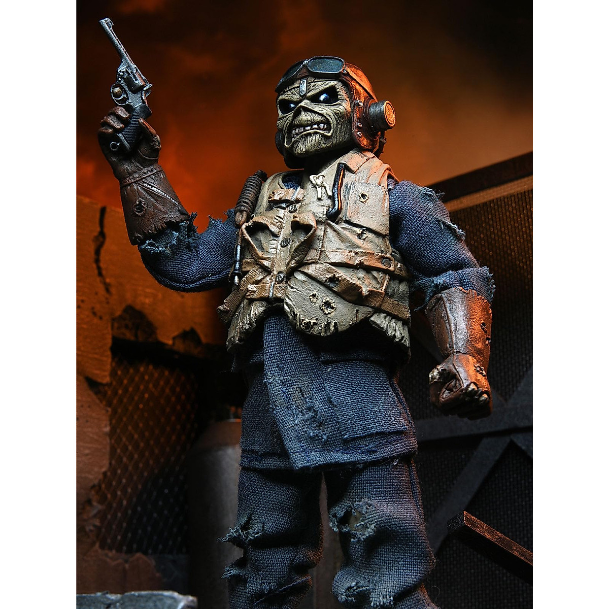 NECA Iron Maiden - Aces High Eddie - 8" Clothed Action Figure