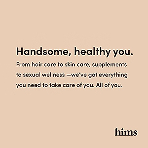 hims thick fix hair shampoo for thinning hair with saw palmetto to add volume and moisture, no parabens or sulfates, vegan and cruelty free, 2 pack, 6.4oz