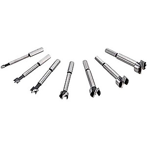 Steelex D3655 Forstner Bit Set in Case, 7-Piece