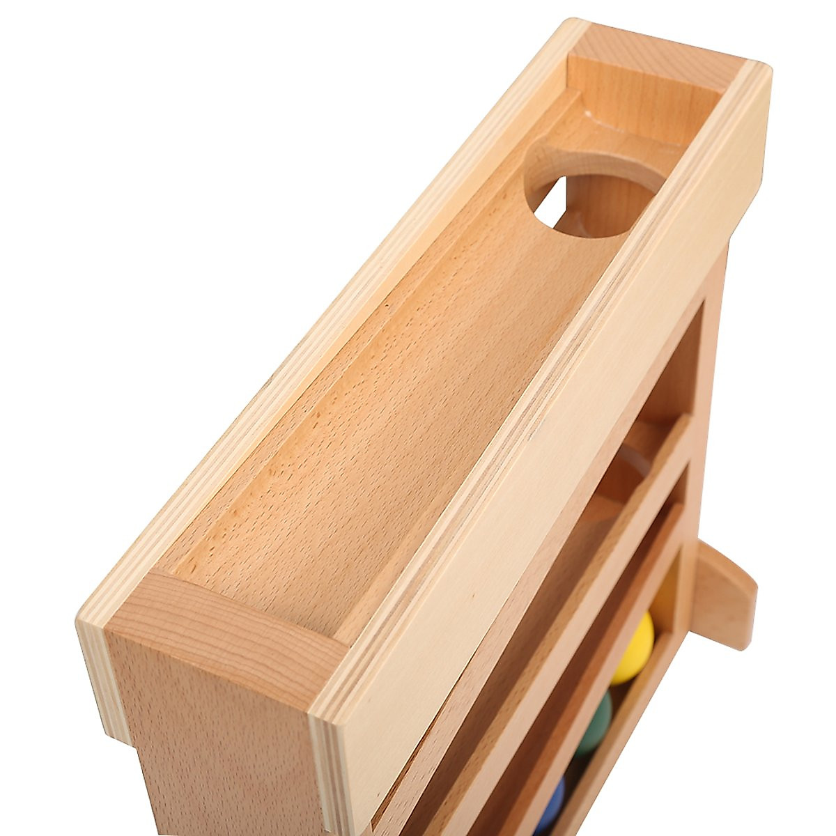 MEYOR Montessori The Tracker The Visual Tracker Tracker Ball Maze Baby Wooden Toys for 3+ Years Old