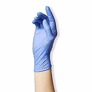 Medline Nitrile Exam Gloves, Powder Free, Woodland Friend Pediatric Print, Large, 250 Count