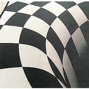 Qkjtyt Marble Brick Bottomless Hole Floor Rugs Carpet Mat for Kids Playroom 3D Trap Optical Visual Illusion Area Rug Home Office Decor,3'x5'