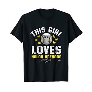 This Girl Loves Nolan Arenado St Louis MLBPA T-Shirt