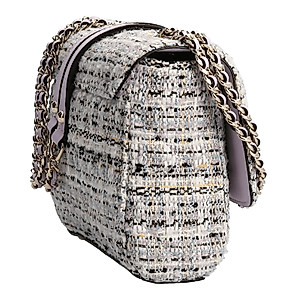 GUESS womens Cessily Convertible Crossbody Flap, Lilac, one size US